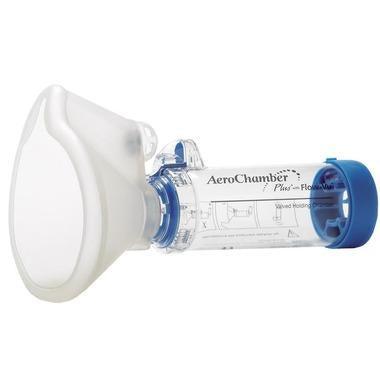 AeroChamber Plus Flow-Vu Adult with Large Mask (BLUE ...