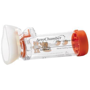 AeroChamber Plus Flow-Vu Child/Infant with Small Mask (Orange ...